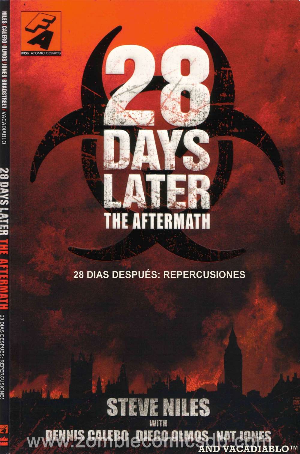 28 Days Later: The Aftermath (Fox Atomic Comics, 2007) - Zombie Comics ...