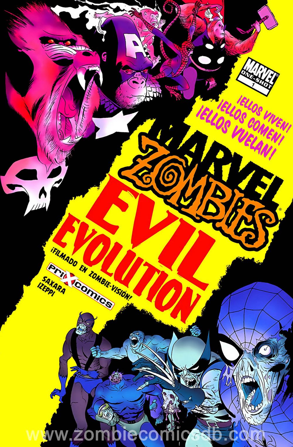 Marvel Zombies Evil Evolution (Marvel, 2009) - Zombie Comics Database