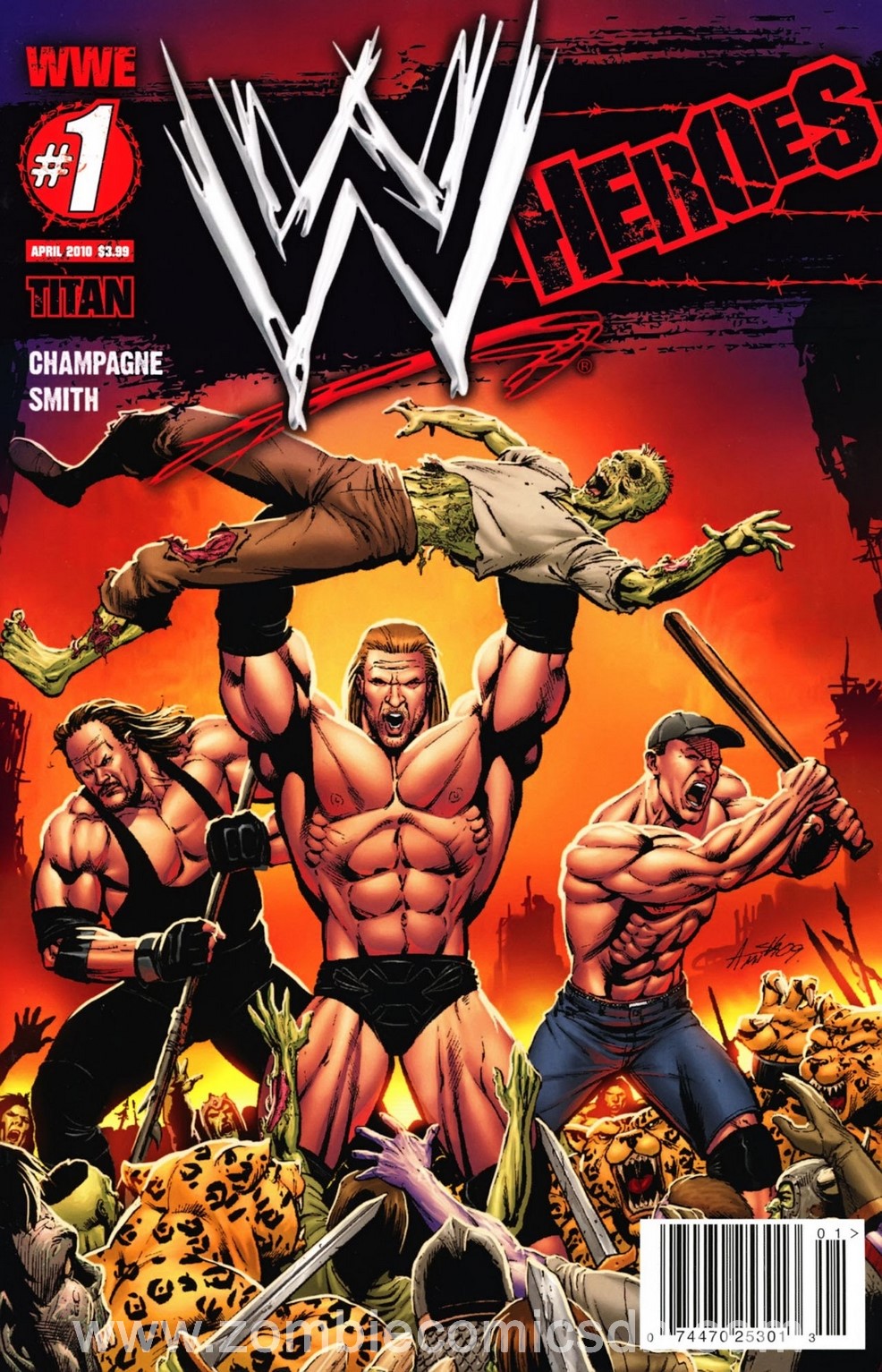 WWE Heroes (Titan Comics, 2010) - Zombie Comics Database